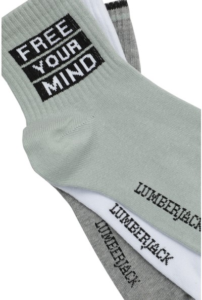 Lumberjack Felıx 3lu Kısa Soket 2fx Erkek Çorap