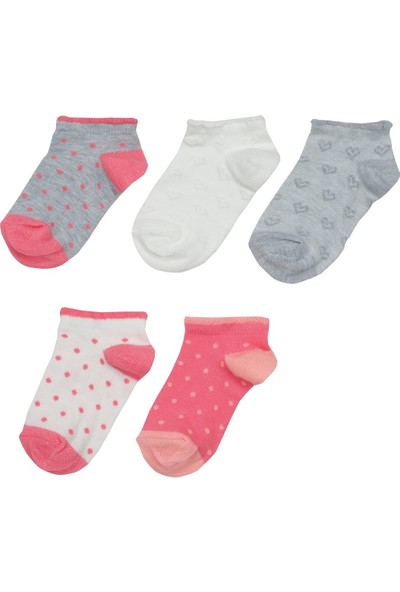 Polaris Puan 5 Lı Ptk-G 2fx Kız Çocuk 5'li Patik Çorap Polaris Puan 5 Lı Ptk-G 2fx Kız Çocuk 5'li Patik Çorap