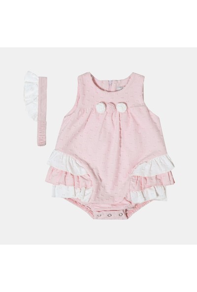 Fiorella Bigobaby Kız Bebek Gül Nakışlı Fermualı Çıtçıtlı Yenidoğan Bandanalı Pembe Beyaz Ikili Bebek Takımı 22008 Fiorella Bigobaby Kız Bebek Gül Nakışlı Fermualı Çıtçıtlı Yenidoğan Bandanalı Pembe Beyaz Ikili Bebek Takımı 22008