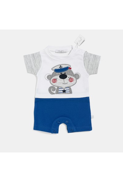 Fiorella Bigobaby Erkek Bebek Yenidoğan Kaptan Köpek Detaylı Çıtçıtlı Bisiklet Yaka Mavi Bebek Tulumu 2008 Fiorella Bigobaby Erkek Bebek Yenidoğan Kaptan Köpek Detaylı Çıtçıtlı Bisiklet Yaka Mavi Bebek Tulumu 2008