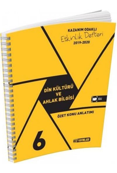 6. Sınıf Din Kültürü Etkinlik Defteri