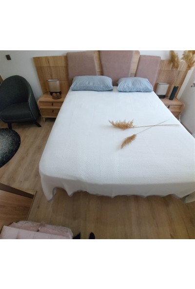 More Home Çift Kişilik % 100 Pamuk Pike 240 x 260 cm