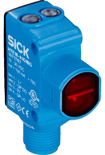 SICK HL18-P4A3AA Reflektörlü Sensör SICK HL18-P4A3AA Reflektörlü Sensör