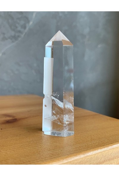 NehirTaş Kristal Kuvars Tek Uçlu Çivi
