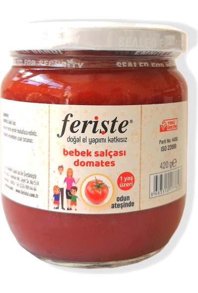 Ferişte Domates Salçası +1 Yaş 420 gr