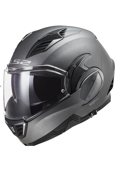 Ls2 Valıant 2 Çene Açılır Kask Mat Tıtanıum Medıum * Ls2 Valıant 2 Çene Açılır Kask Mat Tıtanıum Medıum *