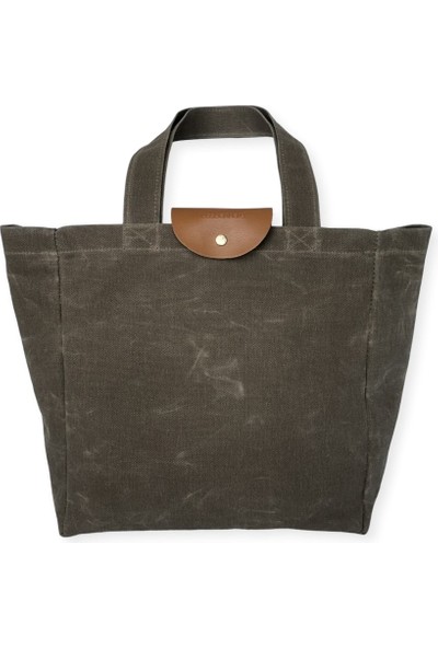 Rossbennard Ross The Boss Mumlu Kanvas Omuz Çantası Tote Bag Alışveriş Çantası Shopping Bag