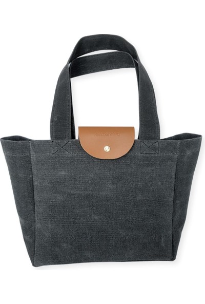 Rossbennard Rossy Mumlu Kanvas Omuz Çantası Tote Bag Alışveriş Çantası Shopping Bag