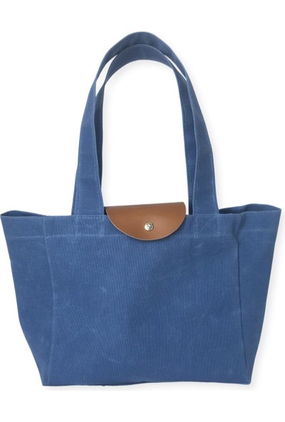 Rossbennard Rossy Mumlu Kanvas Omuz Çantası Tote Bag Alışveriş Çantası Shopping Bag