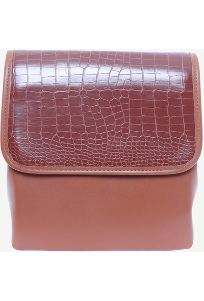 Kroko Desen Sırt Çantası Kroko Desen Sırt Çantası