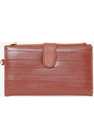 Yargıcı Baskı Detaylı Büyük Cüzdan