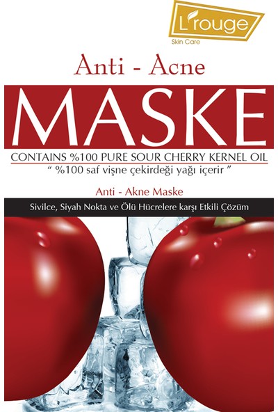 L'rouge Anti-Acne Maske 6X15 ml L'rouge Anti-Acne Maske 6X15 ml