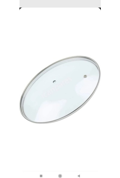 Cam Tencere Kapağı 34 cm Likher Modele Uyumlu