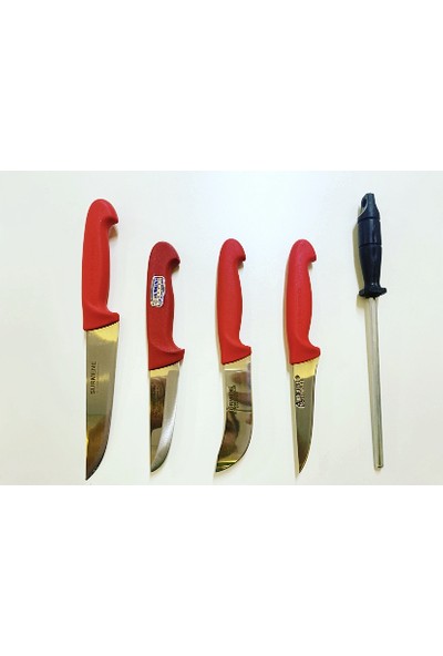 Sürmene 5 Parça Eko Kurban Kasap Bıçak Set Sürmene 5 Parça Eko Kurban Kasap Bıçak Set