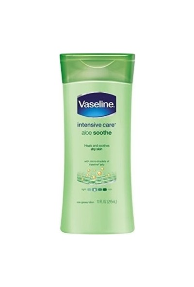 Vaseline Aloe Soothe 200 ml + Essential Healing 200 ml Vaseline Aloe Soothe 200 ml + Essential Healing 200 ml