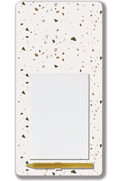 Gizeo Concept Terazzo Desen Kahverengi Buzdolabı Magneti Gizeo Concept Terazzo Desen Kahverengi Buzdolabı Magneti