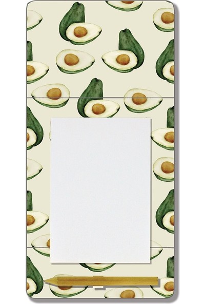 Gizeo Concept Avokado Desenli Buzdolabı Magneti Gizeo Concept Avokado Desenli Buzdolabı Magneti