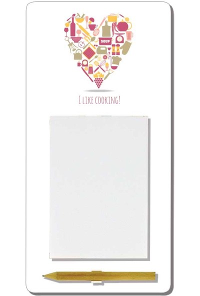 Gizeo Concept I Like Cooking Yazılı Buzdolabı Magneti Gizeo Concept I Like Cooking Yazılı Buzdolabı Magneti