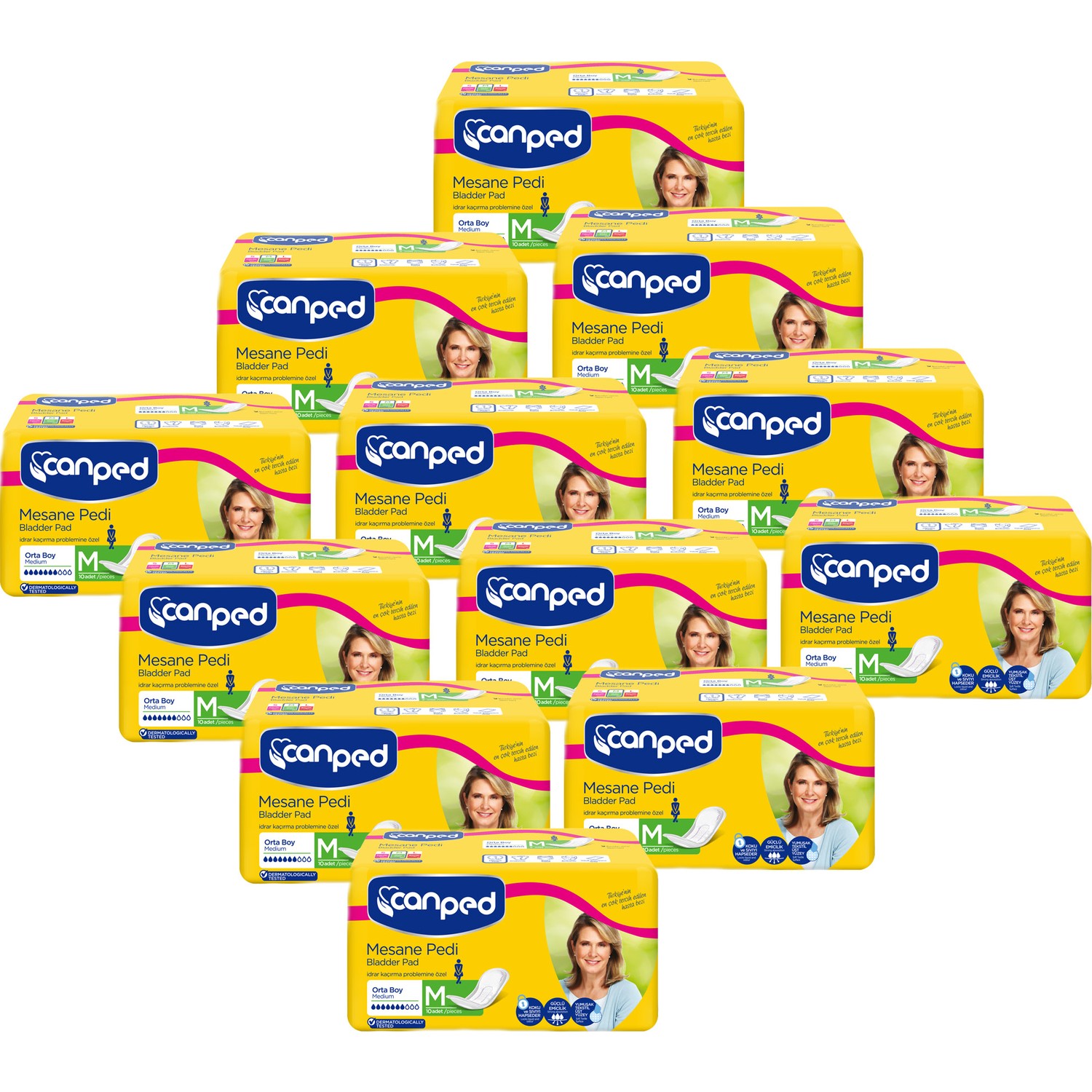 Canped Mesane Pedi Orta (12x10) 120'li Fiyatı - Taksit Seçenekleri