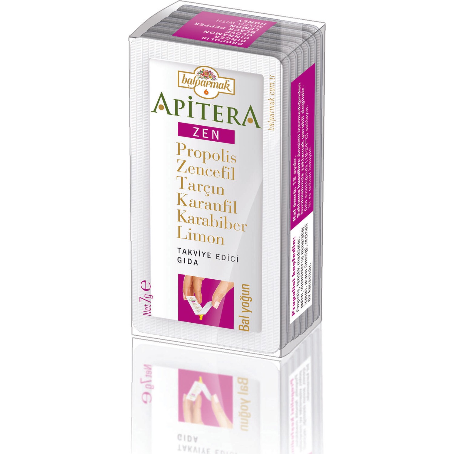 Apitera Zen 7 g x 7 Adet (Zencefil, Propolis, Tarçın, Fiyatı