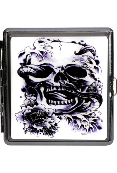 Modaroma Sarmaşıklı Kurukafa Sigara Tabakası