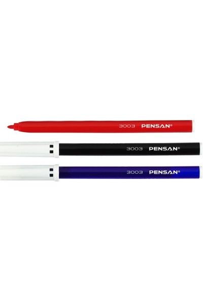 Pensan Keçeli Kalem Ofis Tipi 3003 Kırmızı Pensan Keçeli Kalem Ofis Tipi 3003 Kırmızı