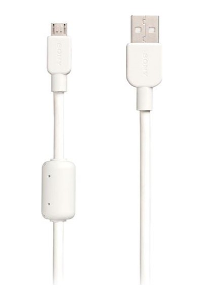 Sony CP-AB150 Mikro USB Kablo (Beyaz) Sony CP-AB150 Mikro USB Kablo (Beyaz)