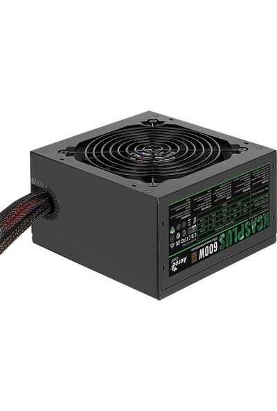 Aerocool KCAS Plus 600W 12cm Fan 80+Bronze Güç Kaynağı (AE-KCASP600) Aerocool KCAS Plus 600W 12cm Fan 80+Bronze Güç Kaynağı (AE-KCASP600)