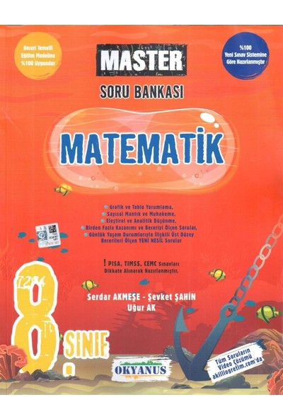 Okyanus 8. Sınıf Master Matematik Soru Bankası Okyanus 8. Sınıf Master Matematik Soru Bankası
