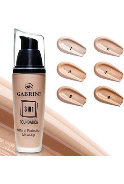 Gabrini 3 In 1 Fondöten