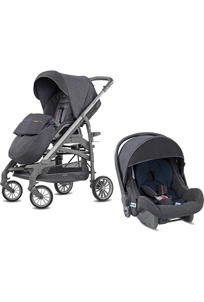Inglesina Trilogy Bebek Arabası 2'li Sistem - Village Denim Inglesina Trilogy Bebek Arabası 2'li Sistem - Village Denim