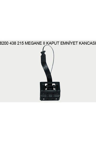 Yedek Parça Kaput Kilit Çengeli Oem 8200438215 Megane-ii Yedek Parça Kaput Kilit Çengeli Oem 8200438215 Megane-ii