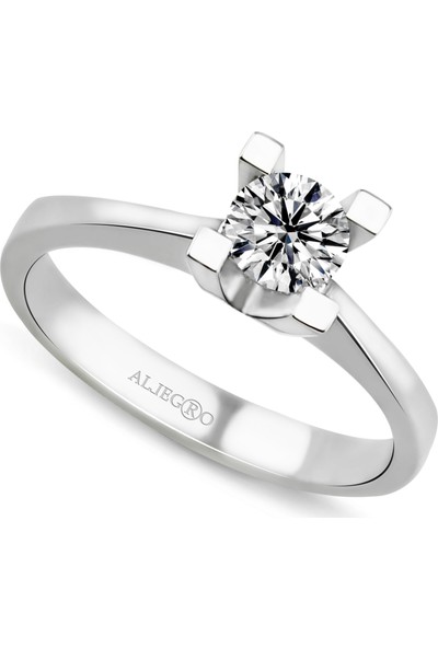 Pırlanta Allego 0,55 Karat F Color Pırlanta Tektaş Yüzük AP00029 Pırlanta Allego 0,55 Karat F Color Pırlanta Tektaş Yüzük AP00029