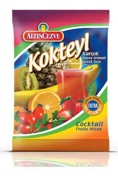 Altıncezve Kokteyl Aromalı Toz İçecek 300 gr Altıncezve Kokteyl Aromalı Toz İçecek 300 gr