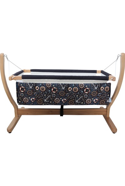 Makeart Baby Ahşap Hamak Beşik 00112
