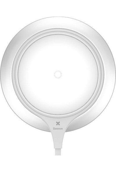 Baseus Metal iPhone Wireless Hızlı Beyaz Şarj Cihazı 7.5w
