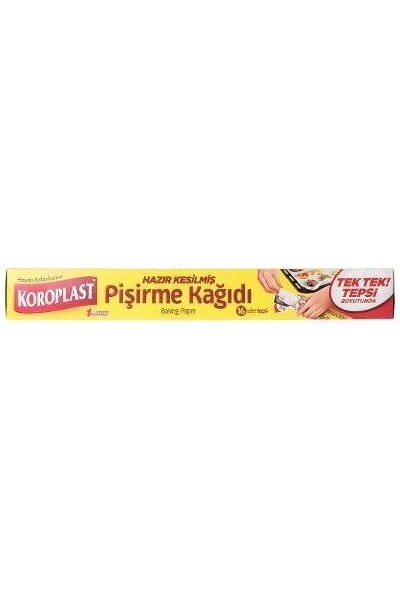 Koroplast Pişirme Kağıdı Hazır Kesilmiş Koroplast Pişirme Kağıdı Hazır Kesilmiş