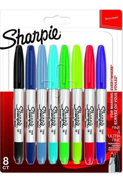 Sharpie 8 Li Çift Taraflı Kalem Sharpie 8 Li Çift Taraflı Kalem