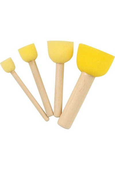 Fanart Sünger Uçlu Fırça 4'Lü Set