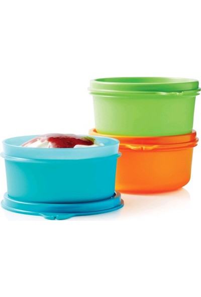 Tupperware Şeker Üçüzler 250 Ml 3'Lü