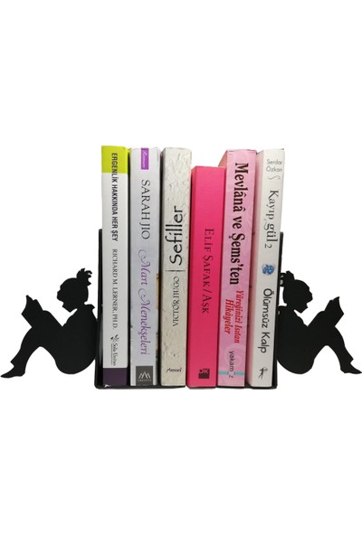 Simge Yapı Dekorasyon Kitap Okuyan Kız Figürlü Simge Yapı Dekorasyon Kitap Okuyan Kız Figürlü