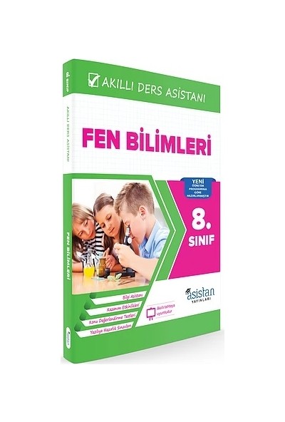Asistan Yayınları 8.Sınıf Fen Bilimleri Akıllı Ders Asistanı