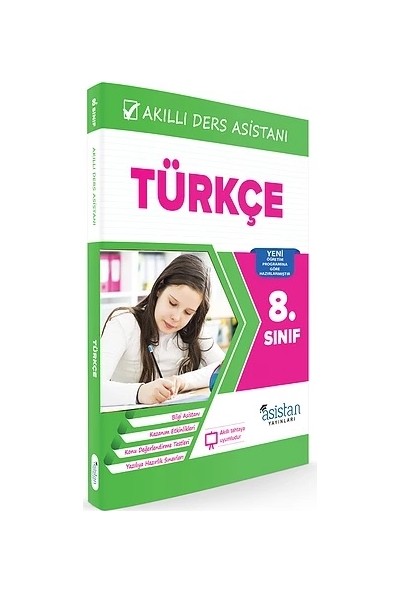 Asistan Yayınları 8.Sınıf Türkçe Akıllı Ders Asistanı