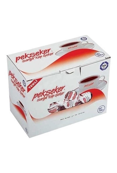 Pekşeker Purlize Tek Sargılı Küp Şeker 750 gr