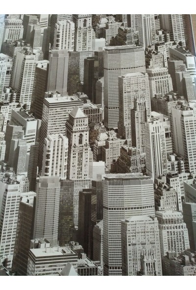 Venilia Kentsel Gökyüzü Desenli Dekoratif Yapışkanlı Folyo