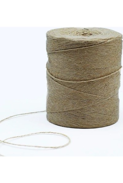 Kos Jüt İp +/- 350 - 500 Gram - Hasır İpi - Çuval İpi - Kırnap İpi