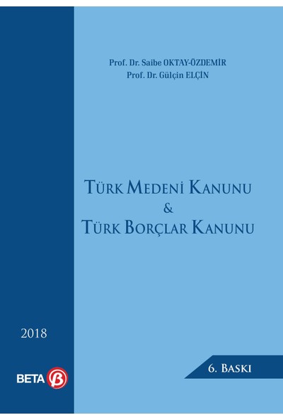 Türk Medeni Kanunu & Türk Borçlar Kanunu