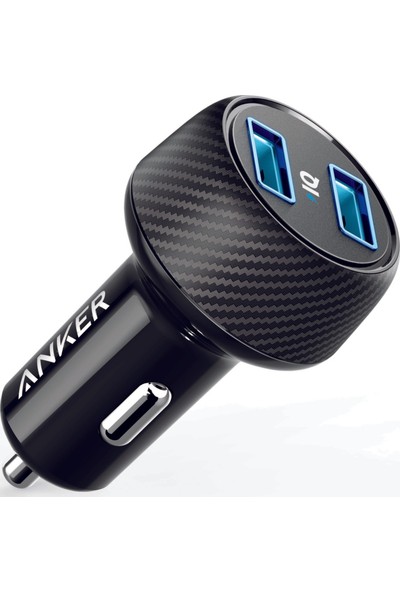 Anker PowerDrive 2 Elite Hızlı Araç Şarj Cihazı - 24W Çıkış Gücü ,Power IQ , 2 Cihazı Aynı Anda Şarj Edebilir - Siyah - A2212H11-OFP Anker PowerDrive 2 Elite Hızlı Araç Şarj Cihazı - 24W Çıkış Gücü ,Power IQ , 2 Cihazı Aynı Anda Şarj Edebilir - Siyah - A2212H11-OFP