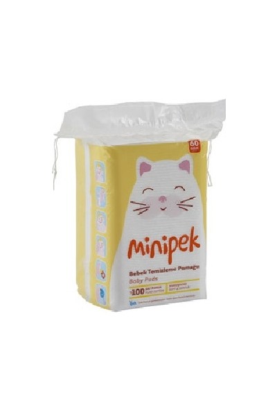 Minipek İpek Bebek Temizleme Pamuğu 60'lı Minipek İpek Bebek Temizleme Pamuğu 60'lı