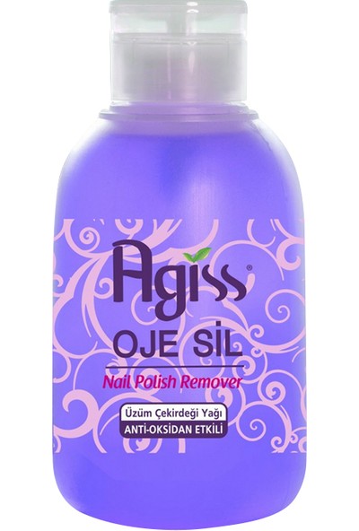 Agiss 450Ml Uzüm Çekirdeği Aseton